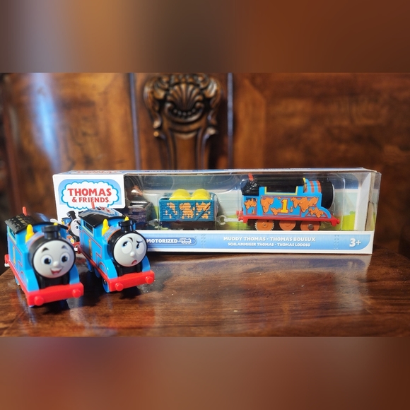 Fisher-Price | Toys | Thomas Friends Muddy Thomas Motorized | Poshmark